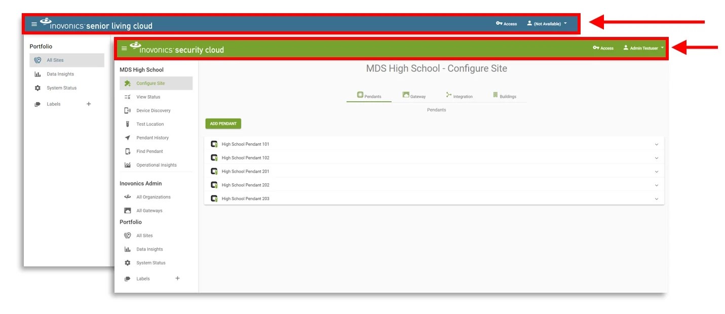 Inovonics Cloud Services Release - Inovonics